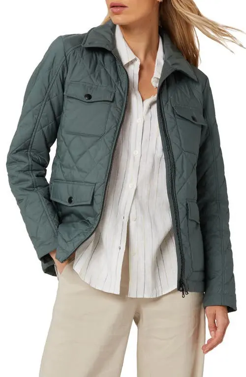 ALP N ROCK Water Repellent Quilted Field Jacket