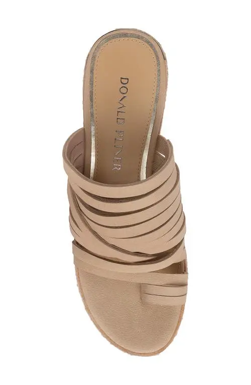 DONALD PLINER Platform Wedge Sandal