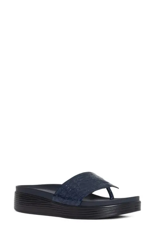 DONALD PLINER Fifi Platform Wedge Flip-flop