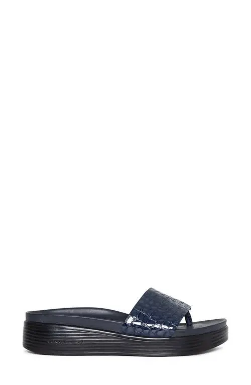 DONALD PLINER Fifi Platform Wedge Flip-flop