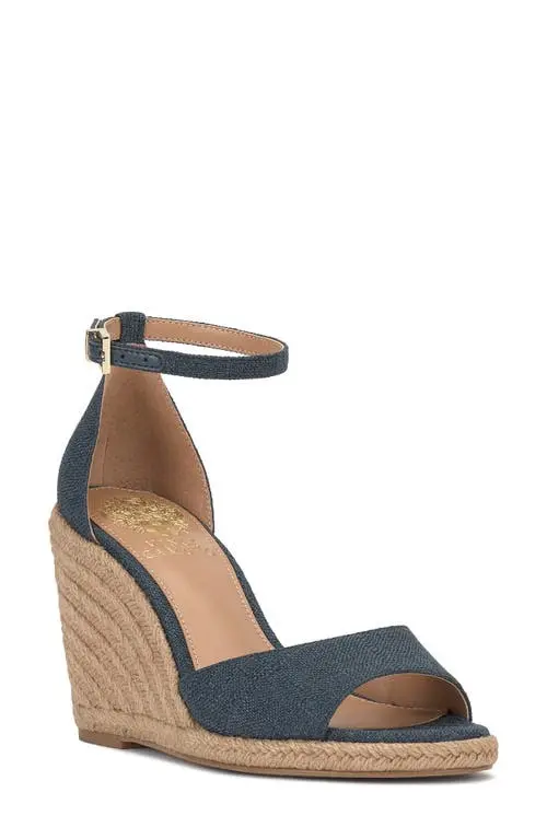 Vince Camuto Felyn Espadrille Wedge Sandal - Denim Blue