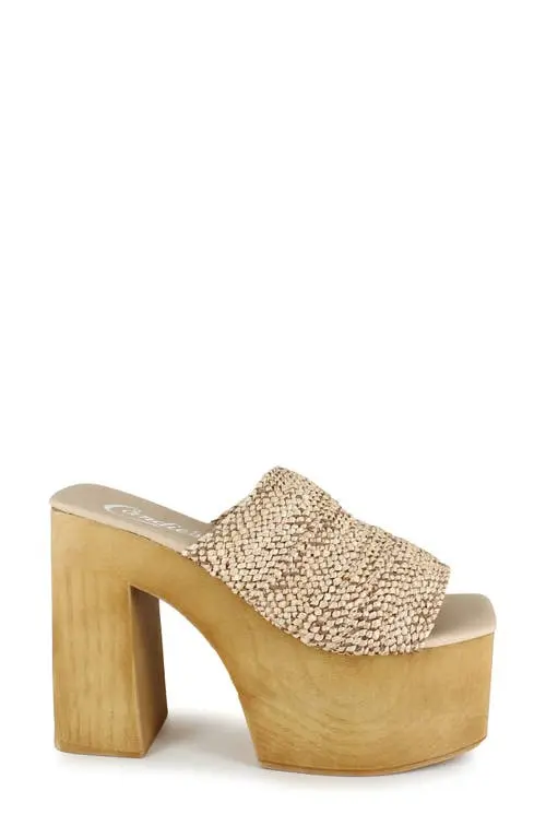 CANDIE'S Klara Platform Slide Sandal