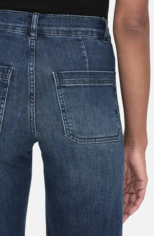 FRAME Le Slim Palazzo Wide Leg Jeans