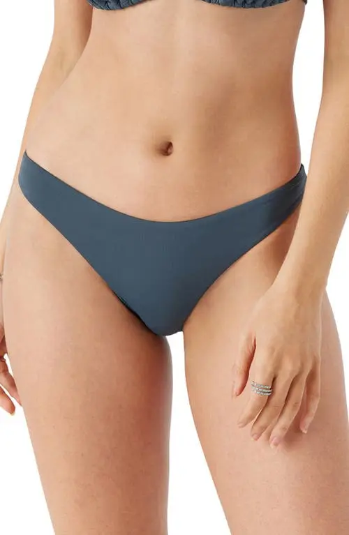 O'Neill Rockley Saltwater Solids Bikini Bottom - Slate