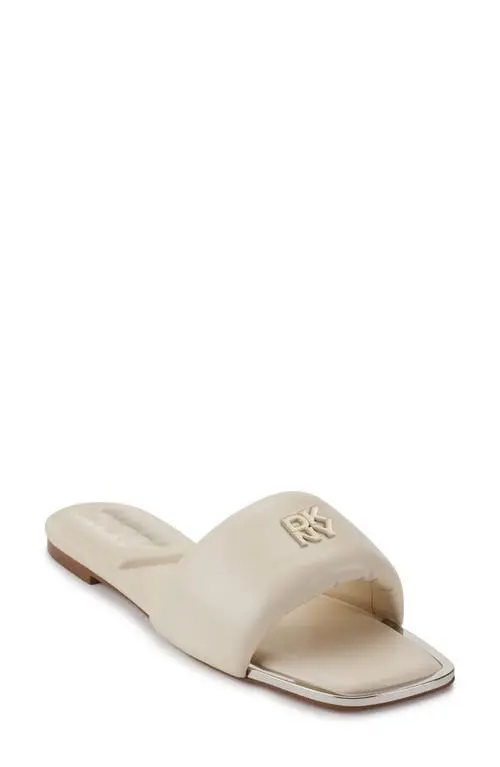 Dkny Slide Sandal - Bone