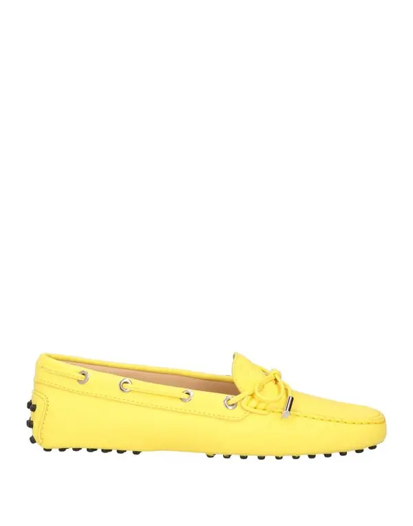 TOD'S Loafers In Light Leather - Yellow
