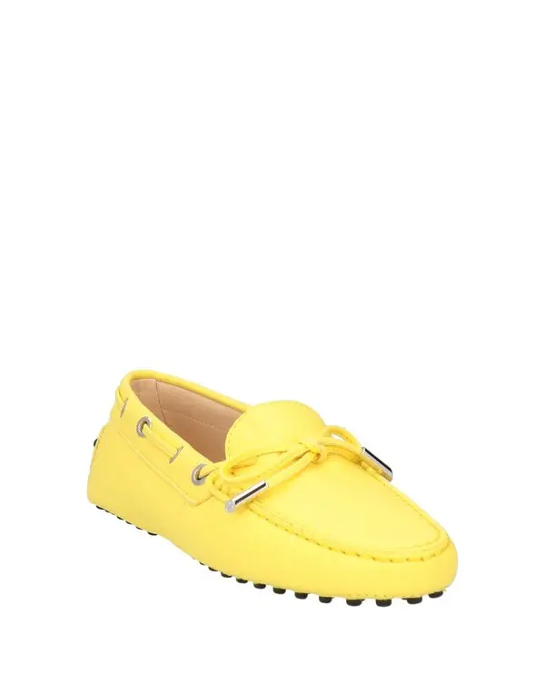 TOD'S Loafers In Light Leather - Yellow