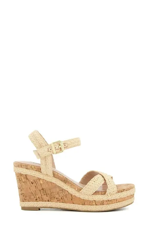 Dune London Kelisa Woven Wedge Sandal