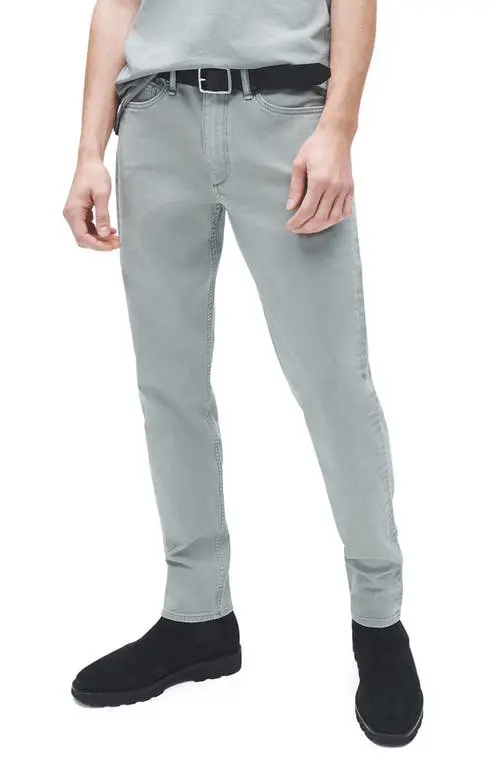 Rag & Bone Fit 2 Aero Stretch Slim Jeans - Dark Mint