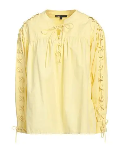 Maje Cotton Top With Bell Sleeves