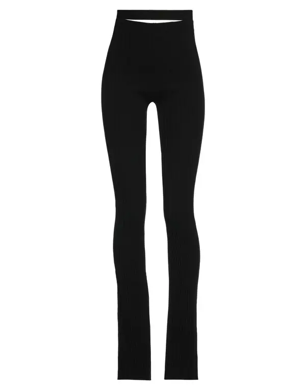 ANDREĀDAMO Knit Slim-leg Pants - Black