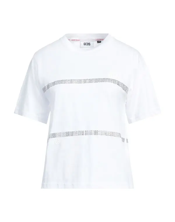 Gcds Cotton Jersey T-shirt - White