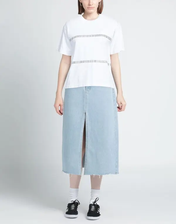 Gcds Cotton Jersey T-shirt - White