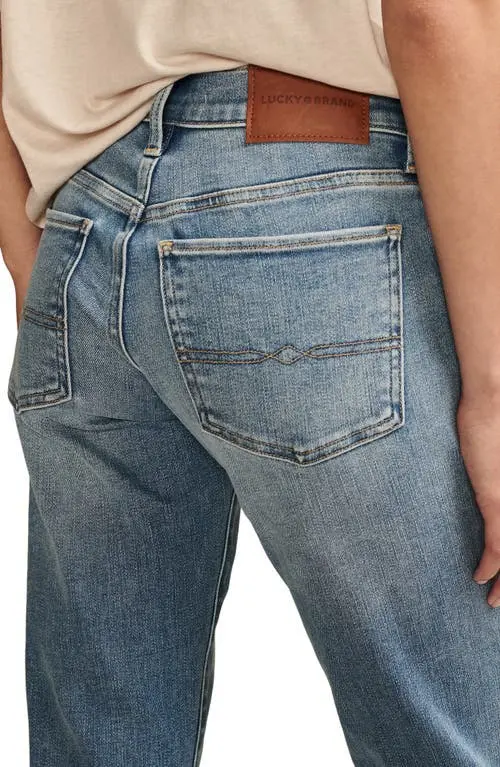 Lucky Brand Mid-rise Straight Leg Jeans