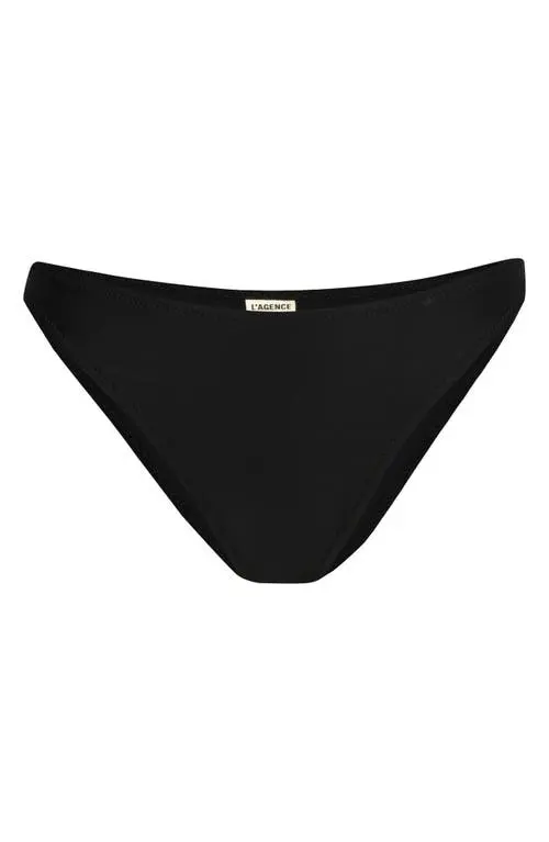 L'Agence Jean Bikini Bottom - Black