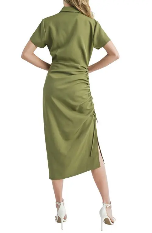 susana midi dress Susana Monaco Off-Shoulder Midi Dress