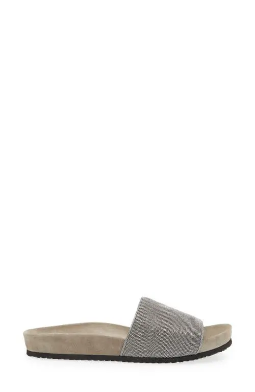 Brunello Cucinelli Monili Band Slide Sandal