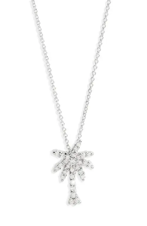 Roberto Coin Tiny Treasures' Palm Tree Diamond Pendant