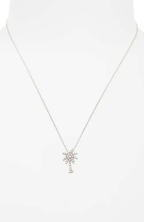 Roberto Coin Tiny Treasures' Palm Tree Diamond Pendant