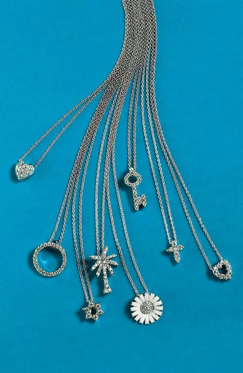 Roberto Coin Tiny Treasures' Palm Tree Diamond Pendant
