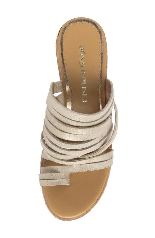 DONALD PLINER Platform Wedge Sandal