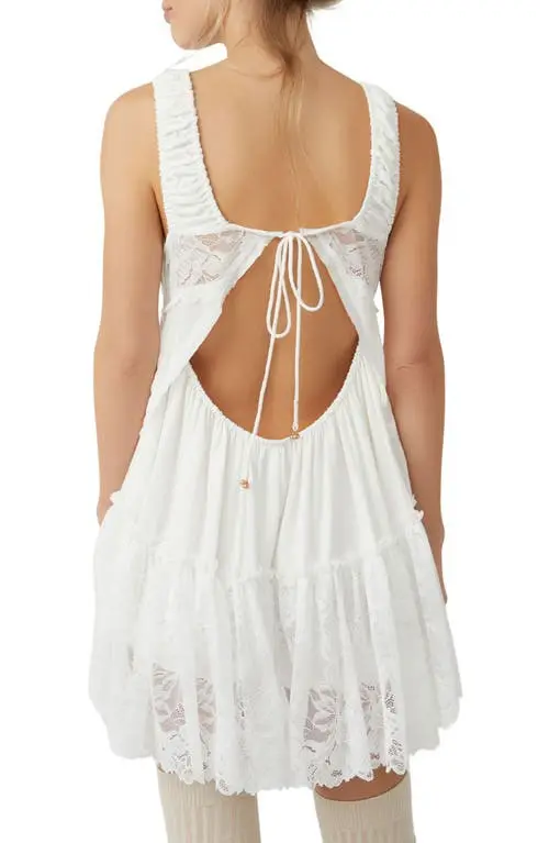 Free People Spring Fling Open Back Pajama Romper