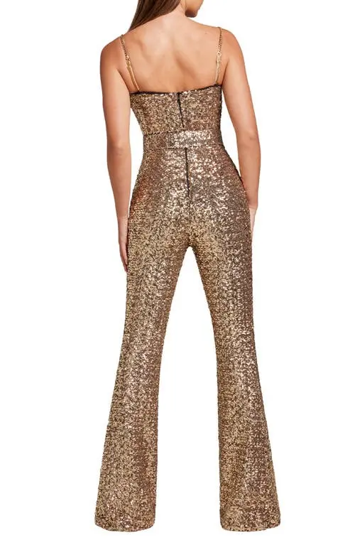 NADINE MERABI Lucinda Sequin Jumpsuit