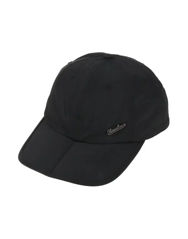 Borsalino Military Polyamide Baseball Cap - Black