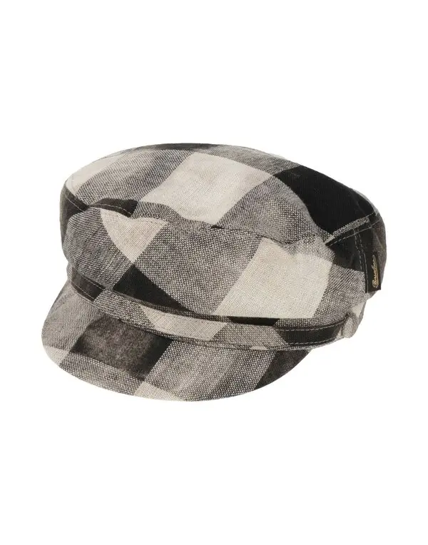 Borsalino Linen Flat Cap