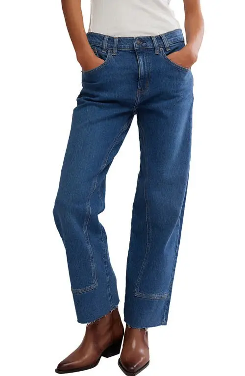 Free People We The Free Risk Taker Straight Leg Jeans