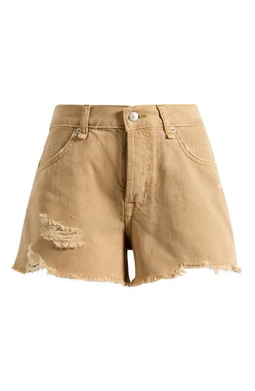 Free People Ripped Denim Cutoff Shorts