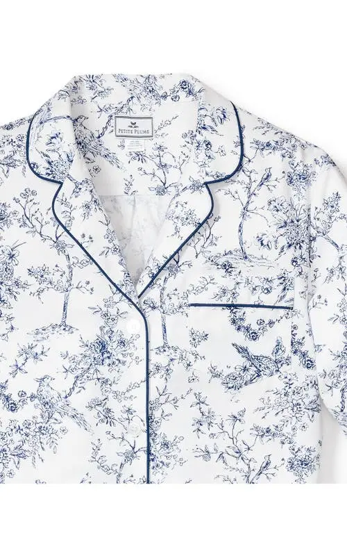 PETITE PLUME Cotton Pajamas - Timeless Toile