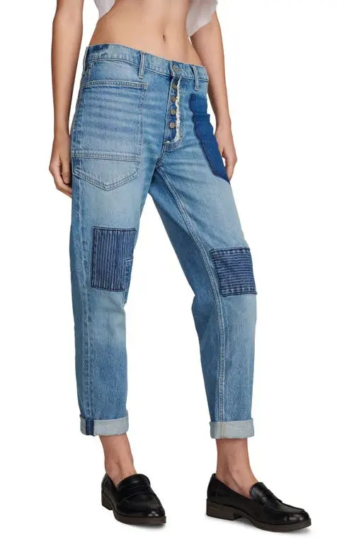 Lucky Brand Mid-rise Boyfriend Jeans