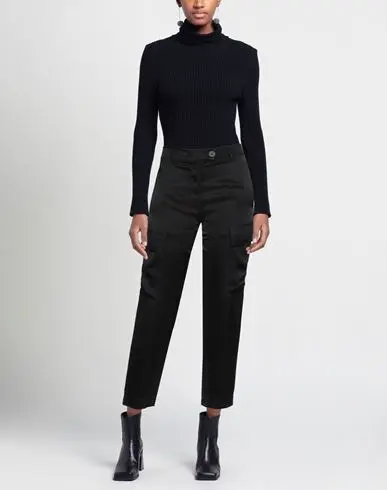 BRAND UNIQUE Viscose Tapered Cargo Pants