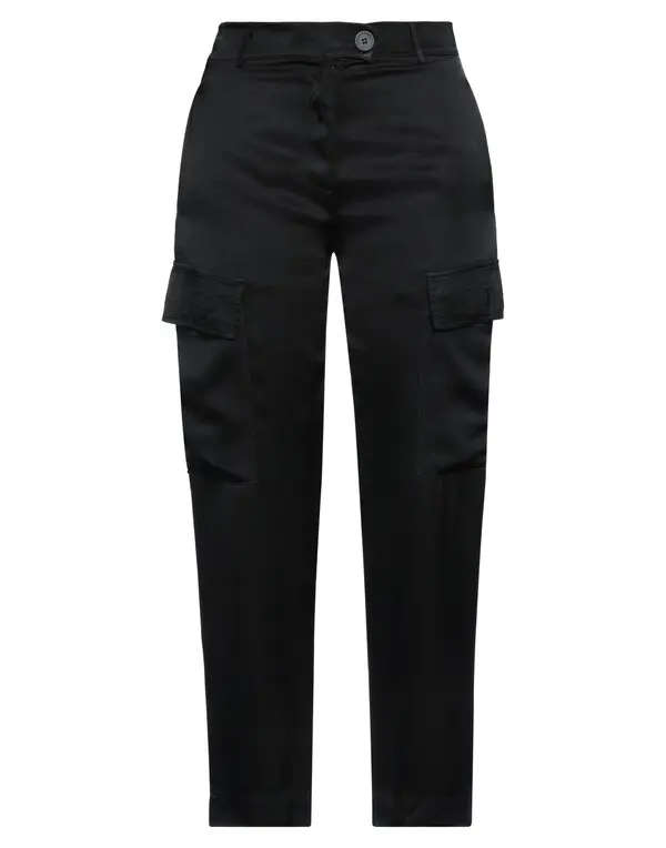 BRAND UNIQUE Viscose Tapered Cargo Pants