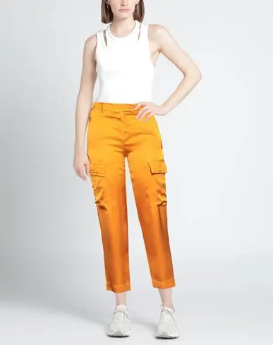 BRAND UNIQUE Viscose Tapered Cargo Pants