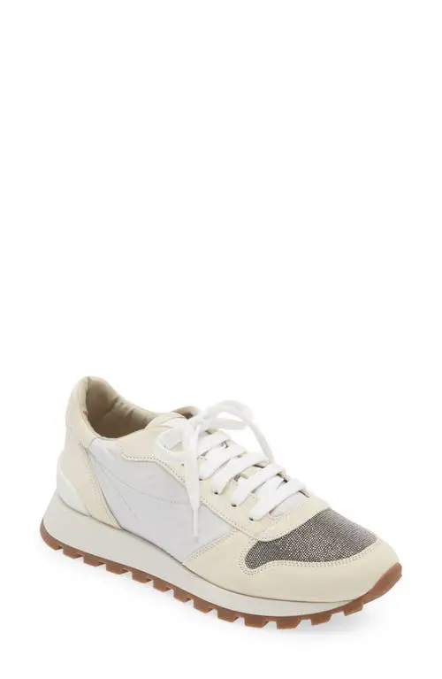 Brunello Cucinelli Monili Trim Runner Sneakers