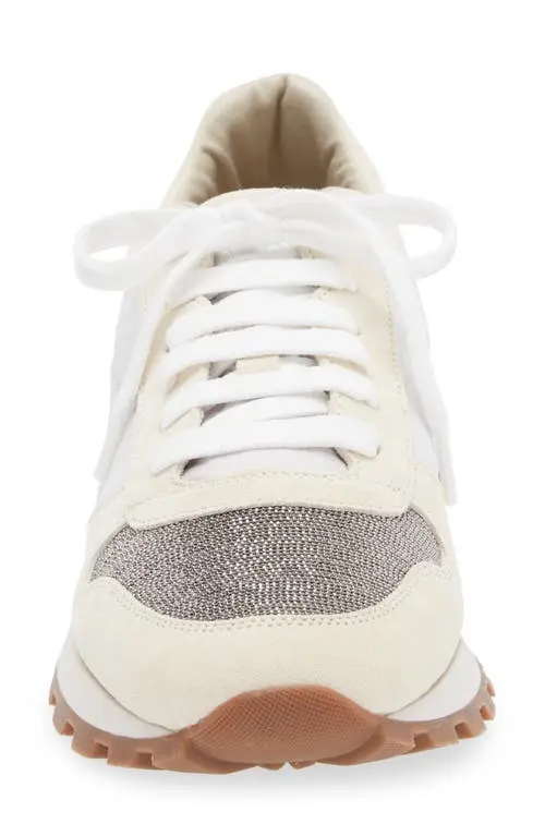Brunello Cucinelli Monili Trim Runner Sneakers