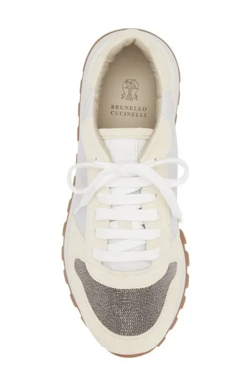 Brunello Cucinelli Monili Trim Runner Sneakers