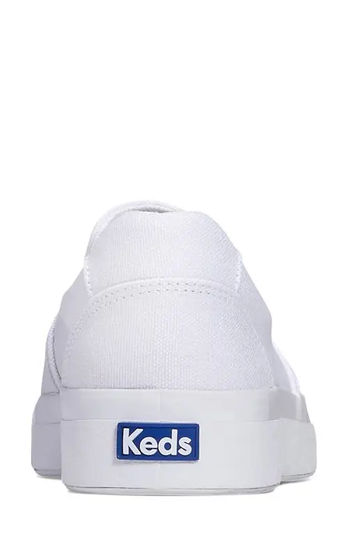 Keds® Pursuit Slip-on Sneaker - White Canvas