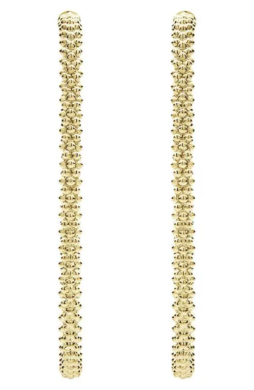 Lagos 18k Hoop Earrings