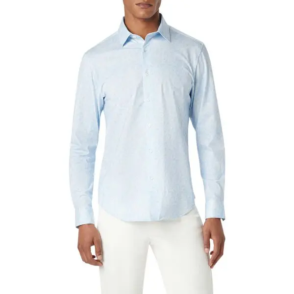 Bugatchi James Ooohcotton® Abstract Print Button-up Shirt