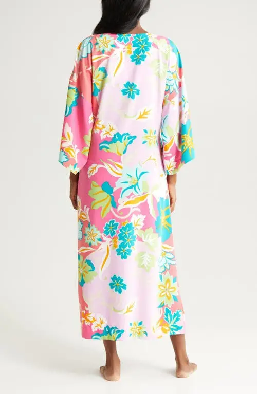 Natori Marabella Floral Caftan