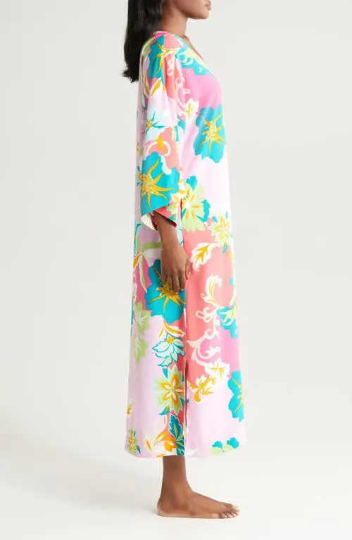 Natori Marabella Floral Caftan