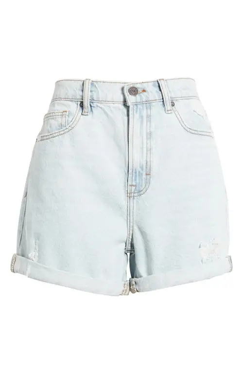 HIDDEN JEANS High-waisted Denim Shorts