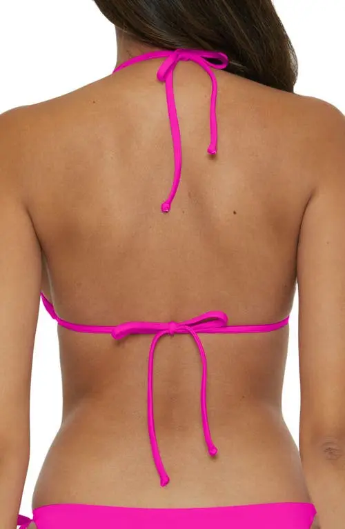 BECCA By Rebecca Virtue Triangle Bikini Top