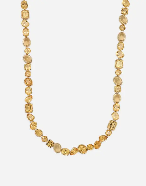 Dolce & Gabbana Rainbow Citrine Sautoir