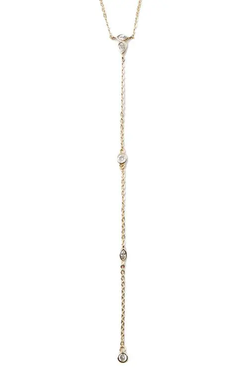 Argento Vivo Cubic Zirconia Y-necklace