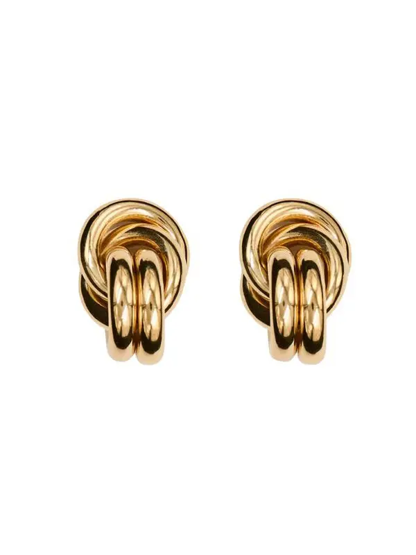 Lié Studio The Vera Hoop Earrings - 18k Gold Plated 925 Sterling Silver