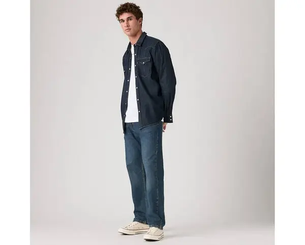 LEVI'S 505 Regular Fit Jeans With Zip Fly